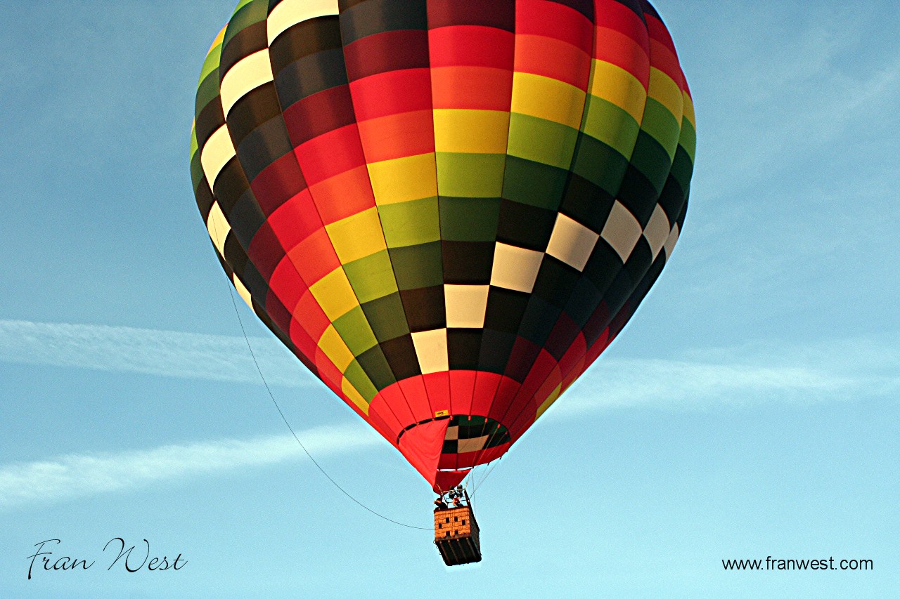 Fran West: Fran West Flyabout Adventure in a Hot Air Balloon, Florida
