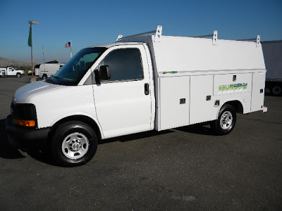 Commercial Truck Success Blog: Reading Aluminum CSV Body on Chevy Cutaway