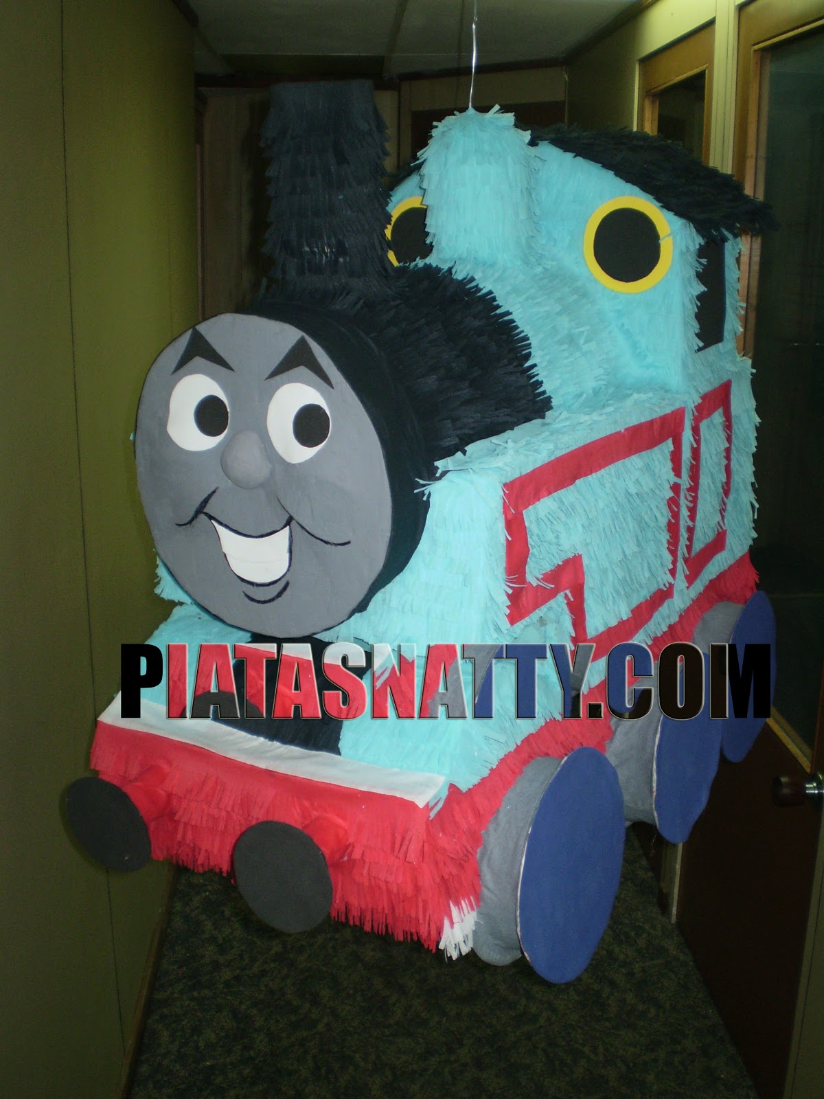 PIÑATAS NATTY @pinatas_eventos.natty: PIÑATA DE THOMAS EL TREN