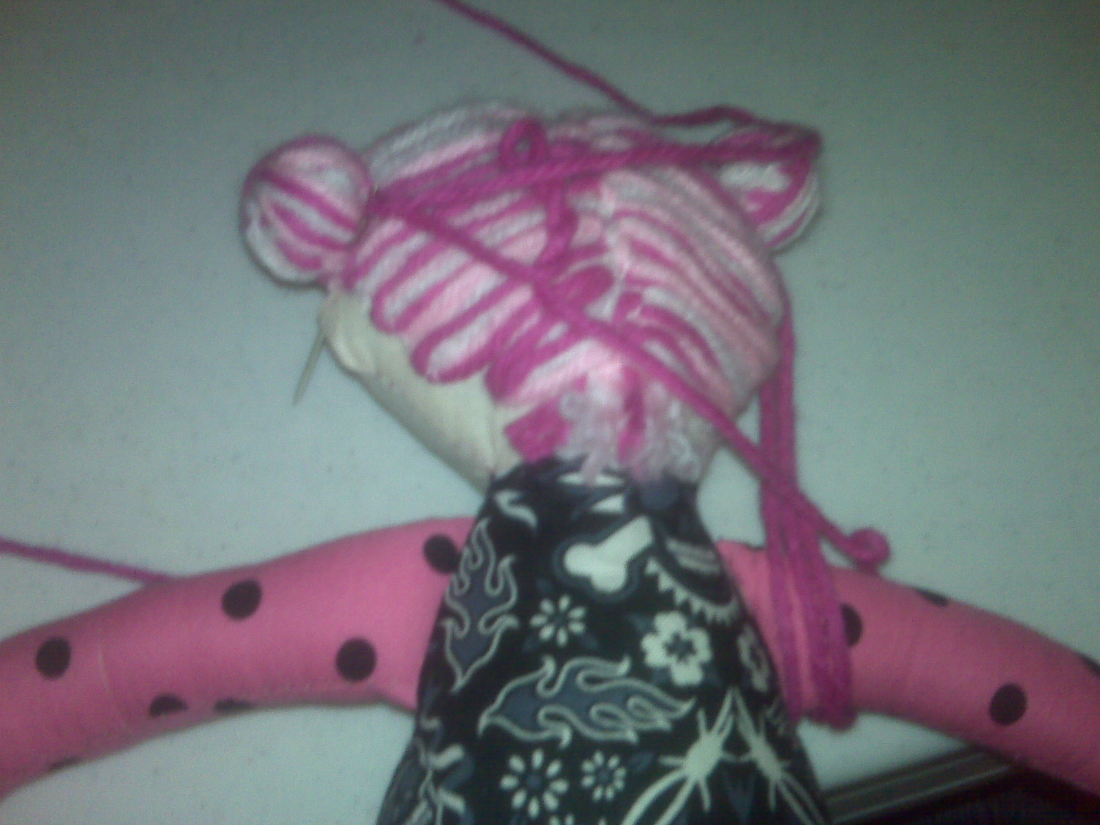 Slee Fenton: Tutorial Tuesday: Rag Doll Hair made of Yarn