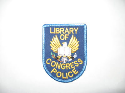 Mason's Police Patch Archive: Library of Congress Police - absorbed ...