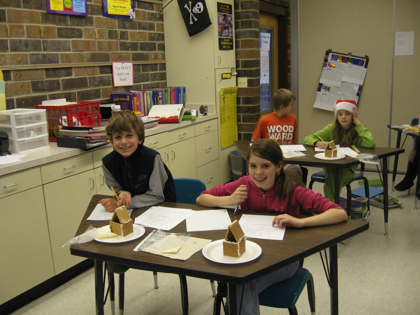 My Math and Science Classroom: Gingerbread House Activity