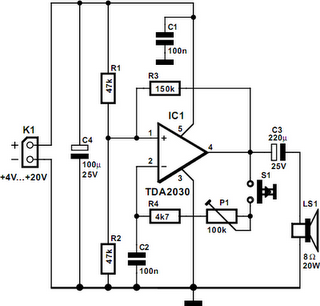 Power Buzzer | electro,circuit, schema & Datasheet