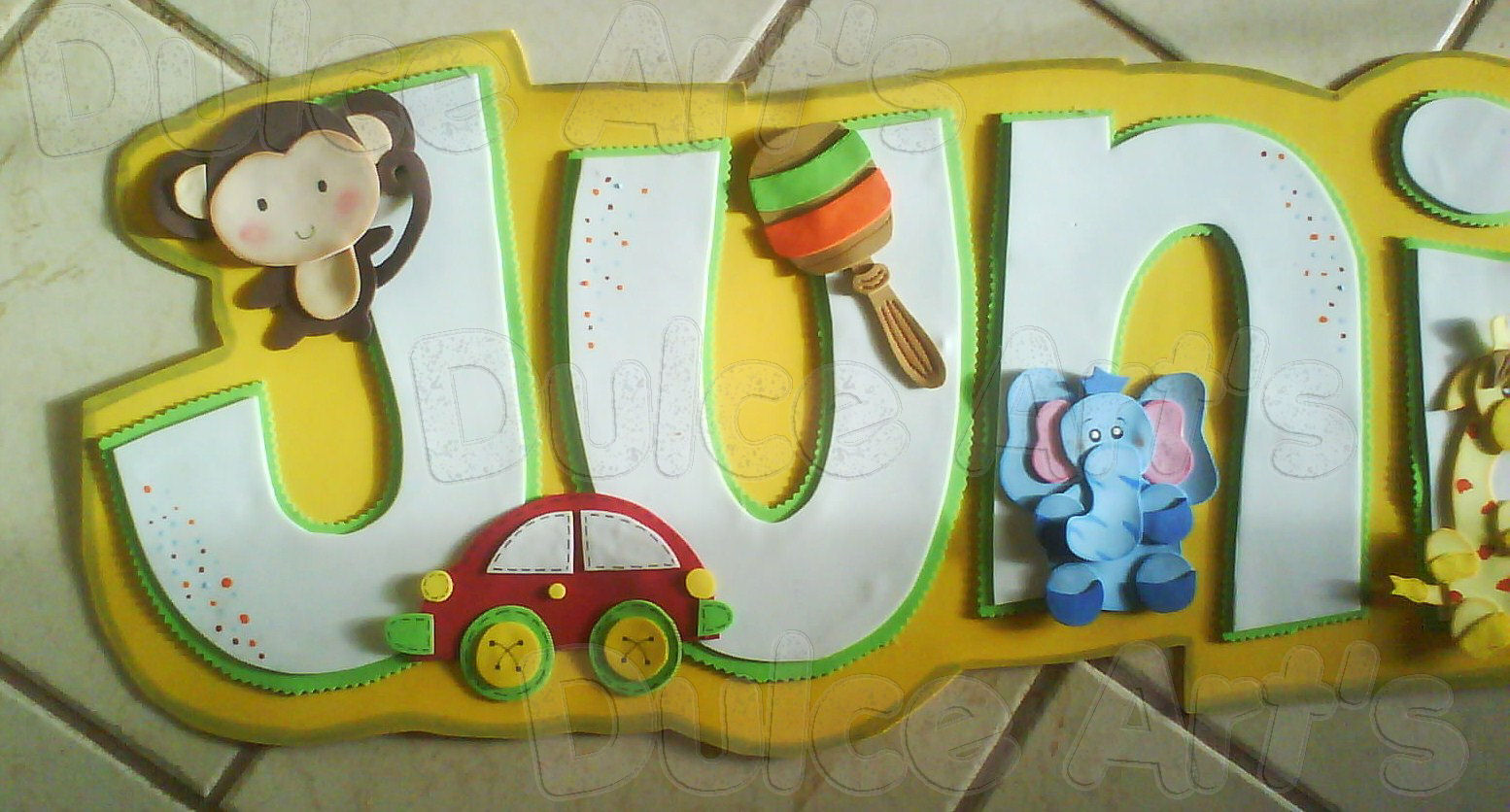 Dulce Art's: LETRERO JUNIOR