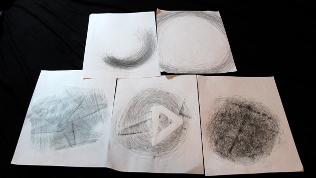 Jazzy J *W.A.S.H*: 16 Mark Making Sketches/Pencil Marks