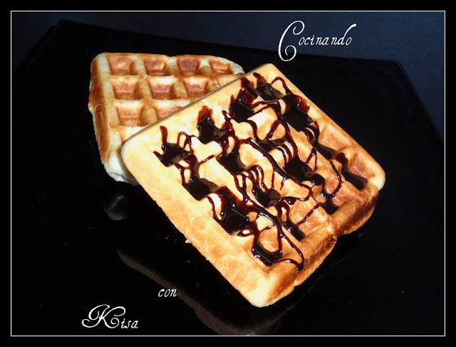 Cocinando con Kisa: Gofress de Lieja (chef of matic y gofrera)