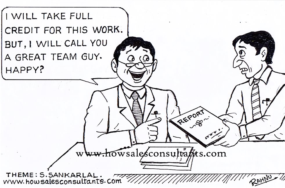 Sankarlal Shanmugam: Taking credit for work