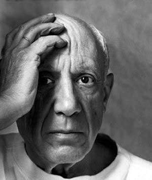 Pablo Picasso: Self-portrait Facing Death (1972) ~ Pallimed: Arts and ...