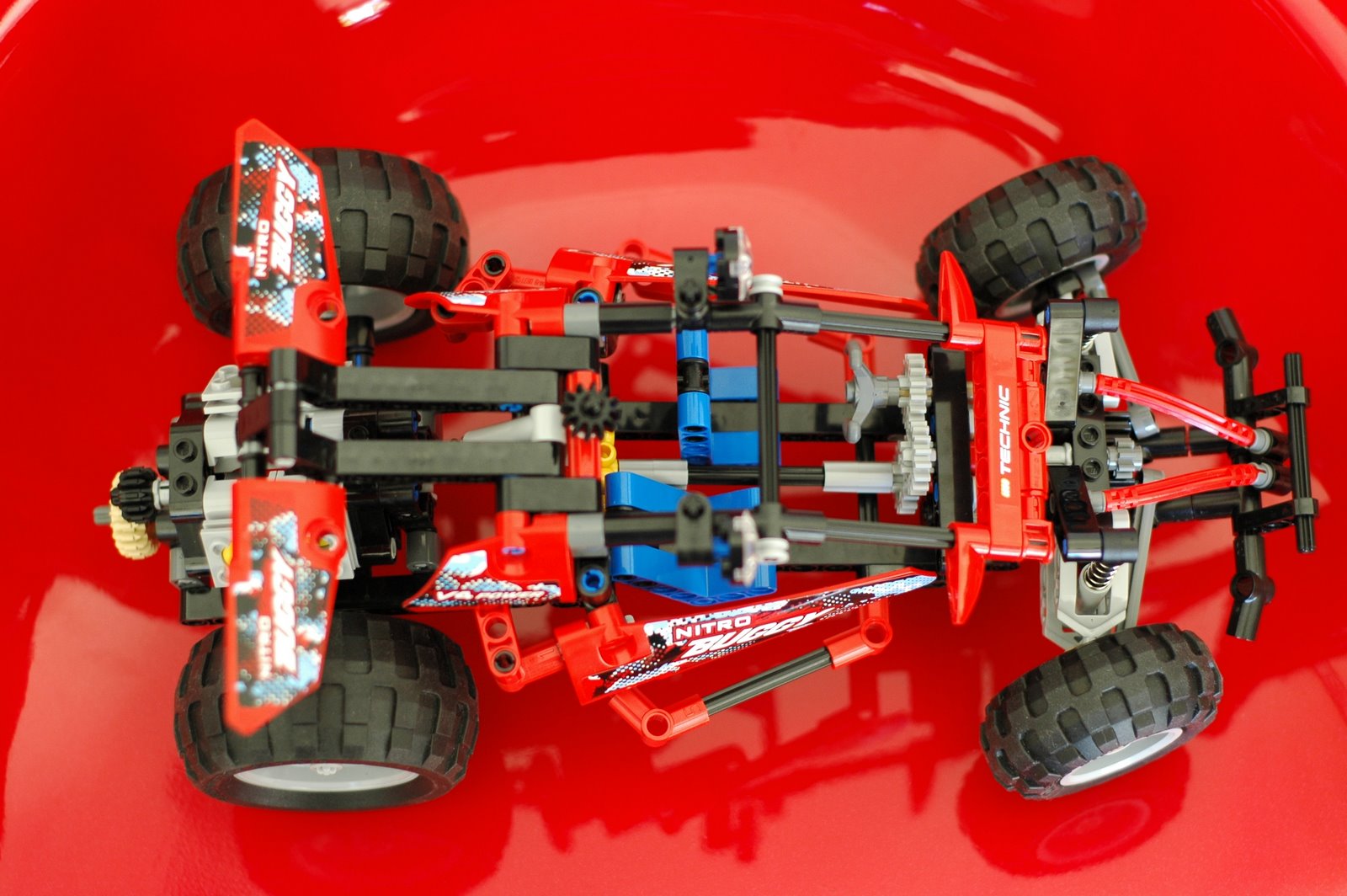 Joshua's Lego display blog: Lego Buggy Top view