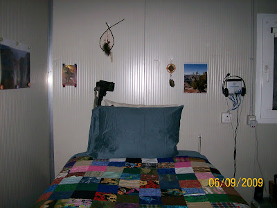 Cricket Photography: My hubby's CHU (containerized housing unit) overseas