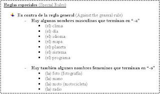 Spanish Lessons - Lecciones de Español: 7.1.- ¿CÓMO FORMAR EL MASCULINO ...