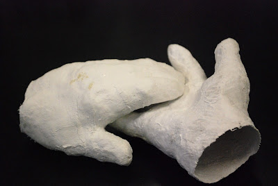 Non-Art Teacher Designs: Plaster Hands