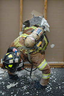 Fire Service Instructor: Wall Breach: Swim Method