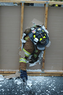 Fire Service Instructor: Wall Breach: Swim Method