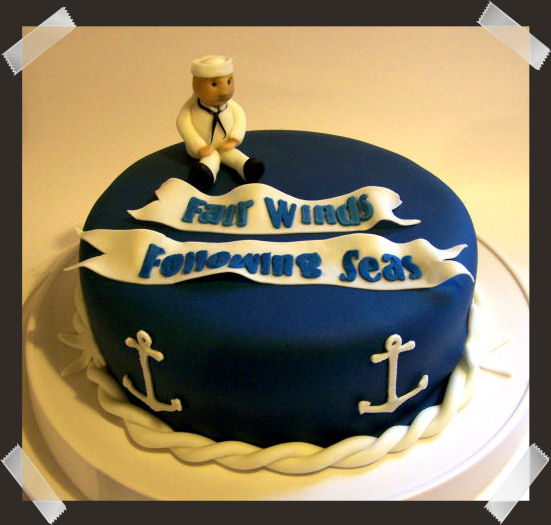 Navy Retirement Cake Ideas and Designs