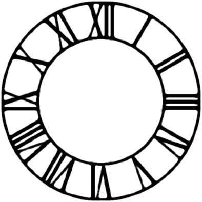 The Free SVG Blog: Clock Face - Free SVG Download
