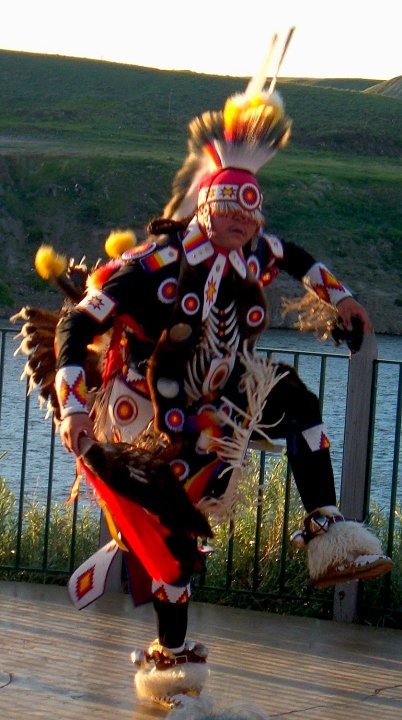 WonderlandShoppe: Blackfeet Indian Prairie Chicken Dance