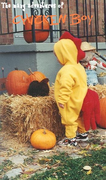 There was a bright flash of light...: The Many Adventures of Chicken boy