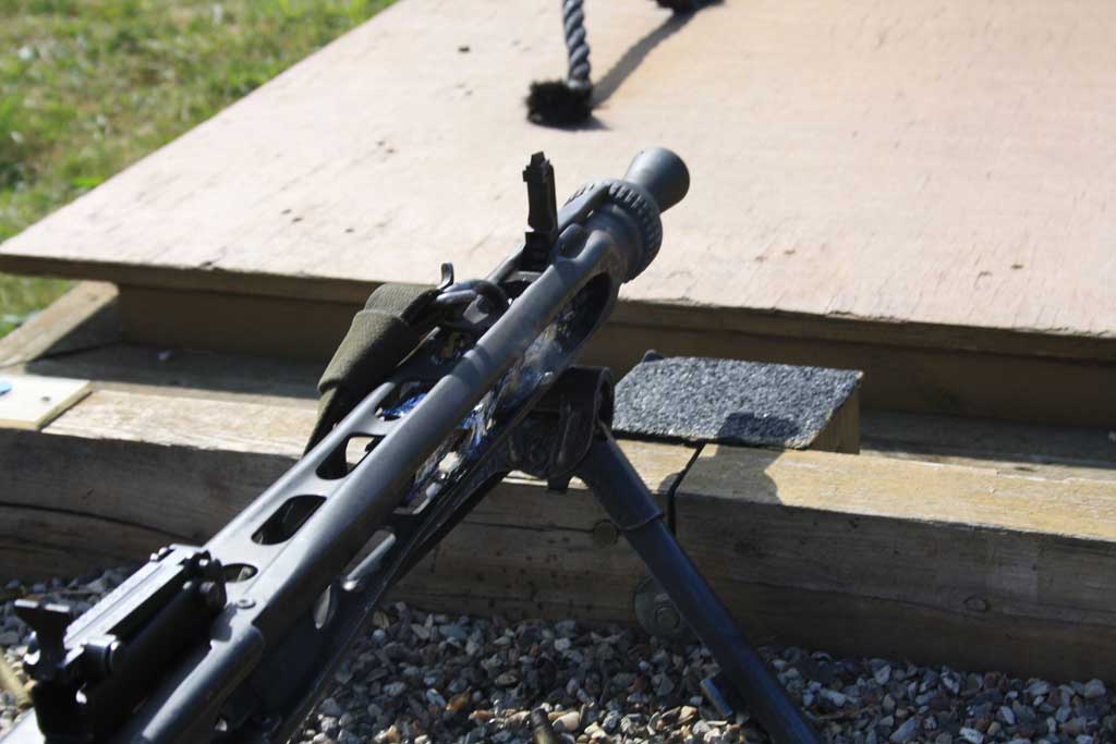 Cooking Bacons with a Machine Gun