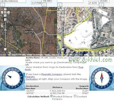 Gokhiel Weblog: How to determine the direction of Qibla / Find ...