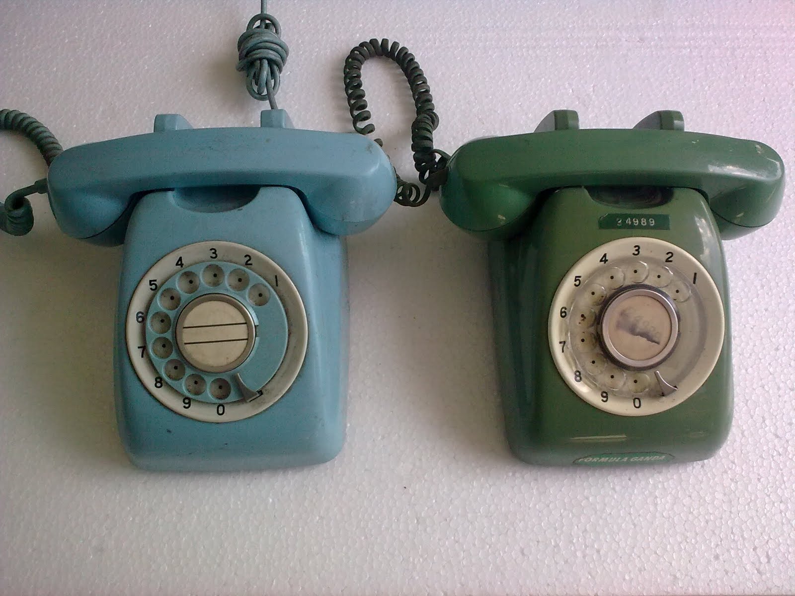 Djejak Masa: Telephone Color Jepang - Biru,Hijau