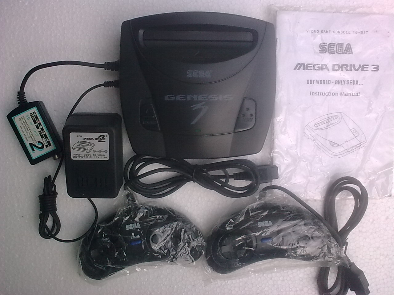 gameslawas.blogspot.com: Sega Genesis 3 / Mega Drive 3 (SOLD)