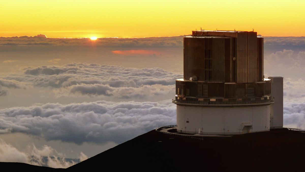 A Pacific View: False sunset