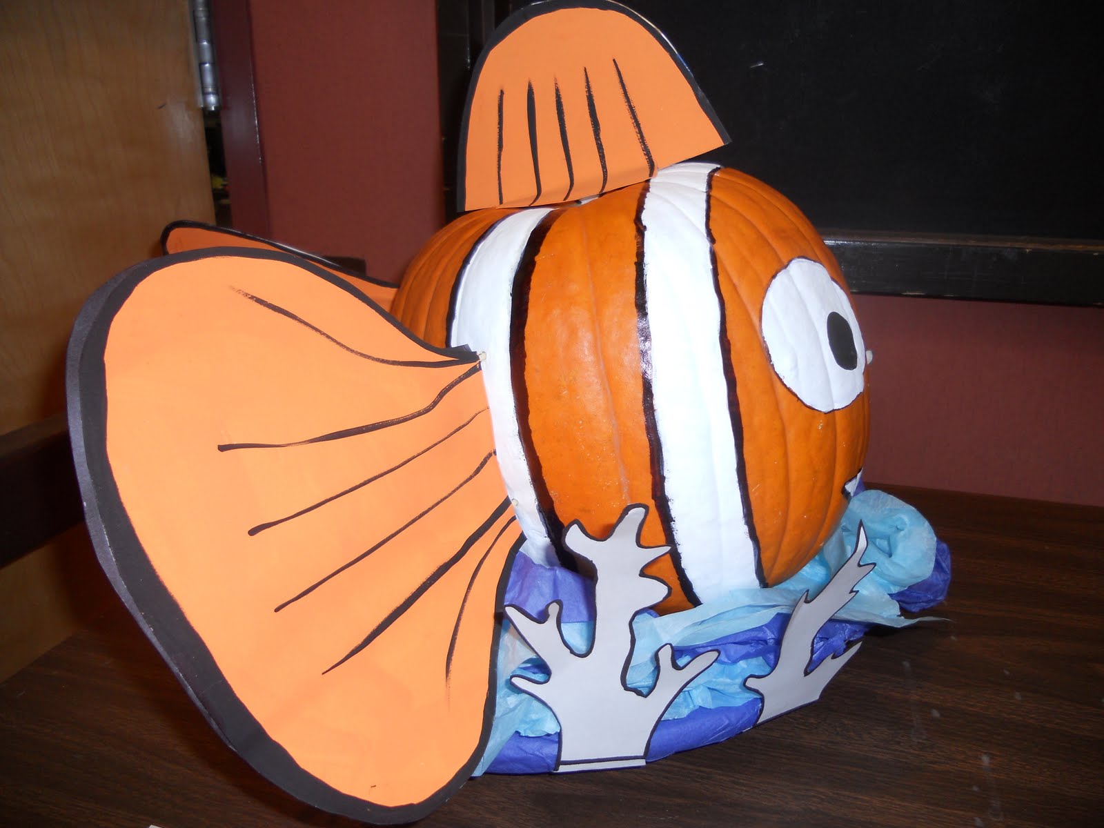 Razle Dazle Events: Clown Fish Pumpkin