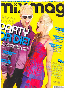 Foundation Production Task: MIXMAG: Front cover, Contents page and ...