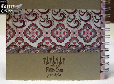 Triple the Scraps: Tuesday's {Tip} Altering a Notebook