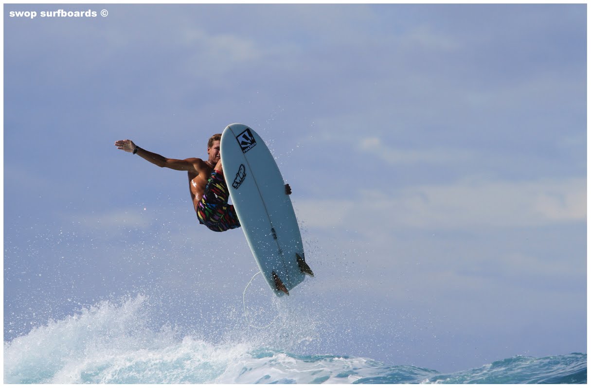 swop surfboards: MINI SIMMONS / ACTION!