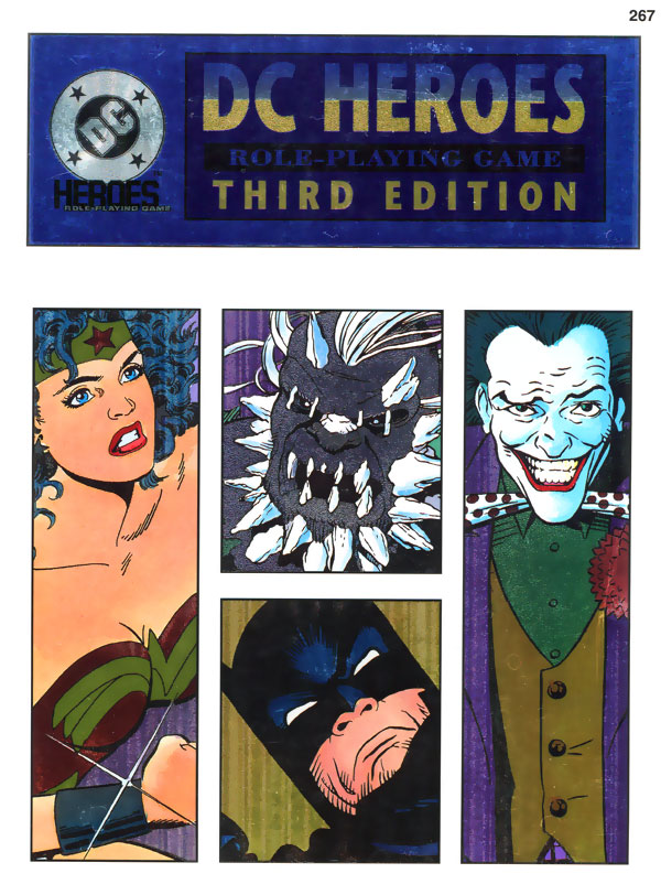 A DC Heroes RPG Retrospective! | RPG PUB