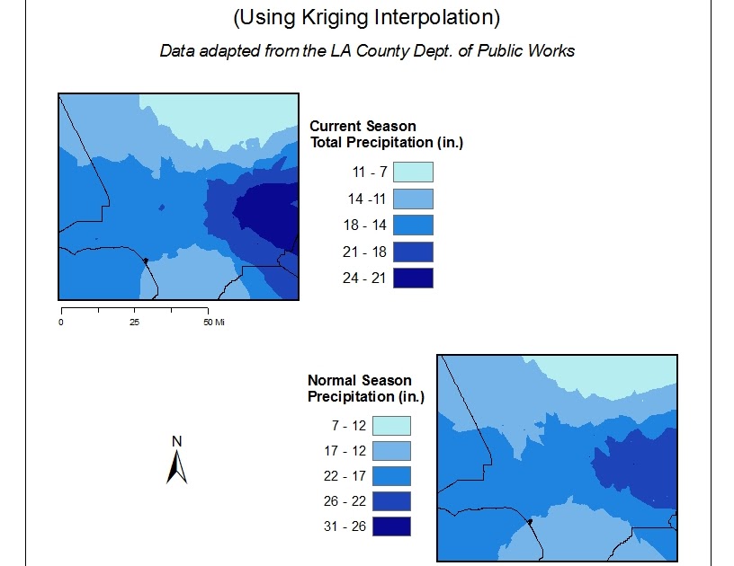 Geog 168 - Intermediate GIS: Spatial Interpolation