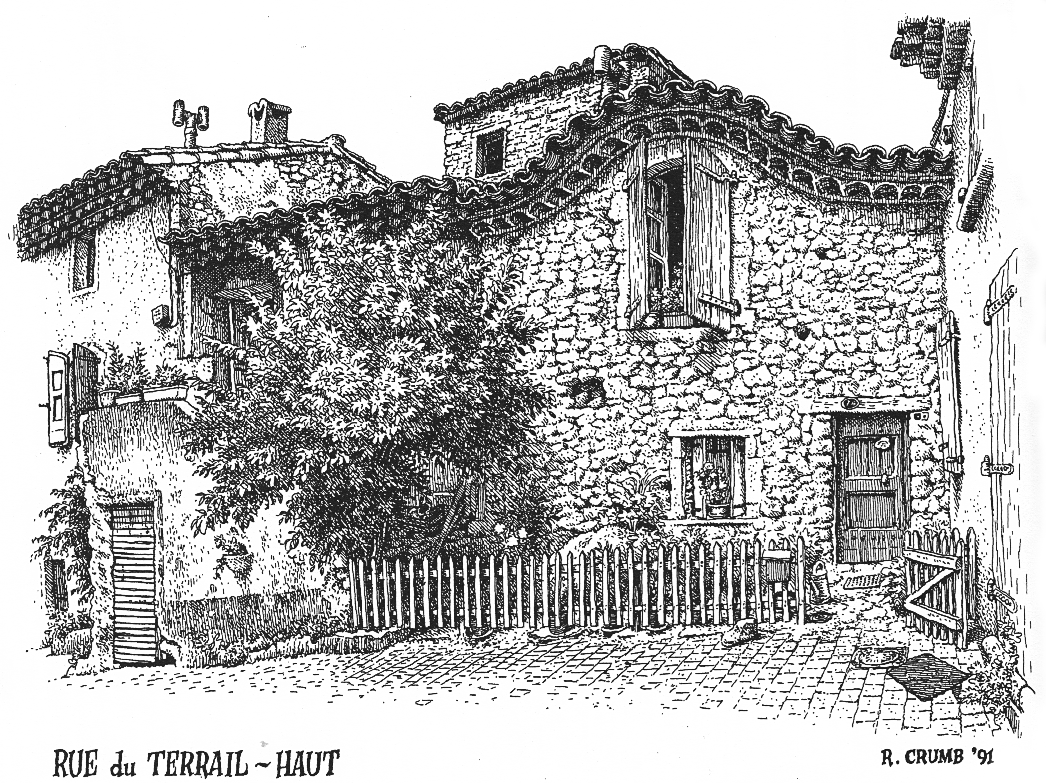 The Visual Exegesis: R. Crumb's Drawings of Buildings