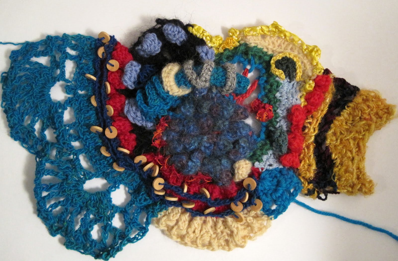 Just a Stitch Away: How to Create a Freeform Crochet Scrumble