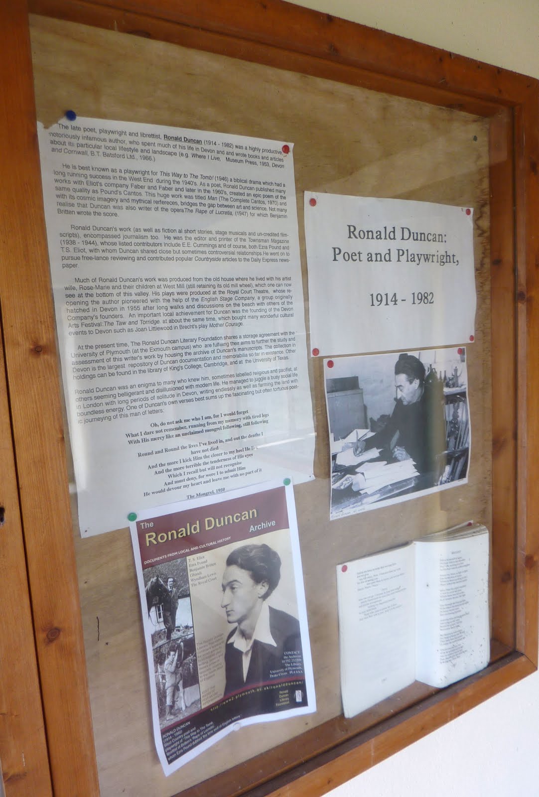 The Solitary Walker: Ronald Duncan's Hut: Margins And Borders