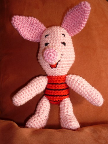 looklady crochet: petit porcinet