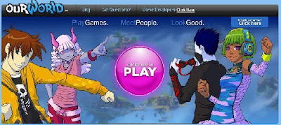 Apenas Nathy: Jogo da vez: OurWorld