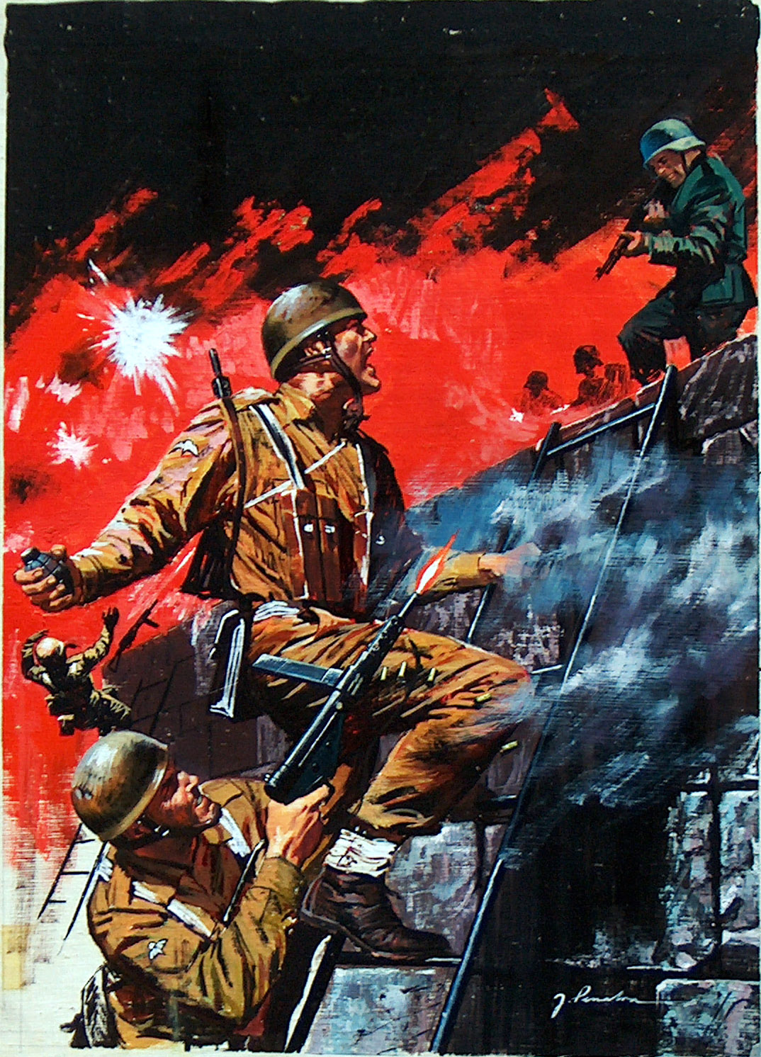 Cloud 109: Jordi Penalva's War Pocket Library Artwork Revisited