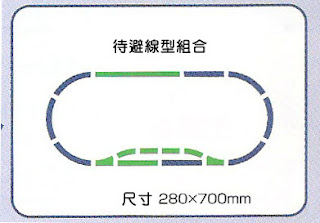 露天玩日生活鐵道模型: TOMIX 90093 小型環狀軌道 搭配 91082 小型軌道叉軌組 MB模式