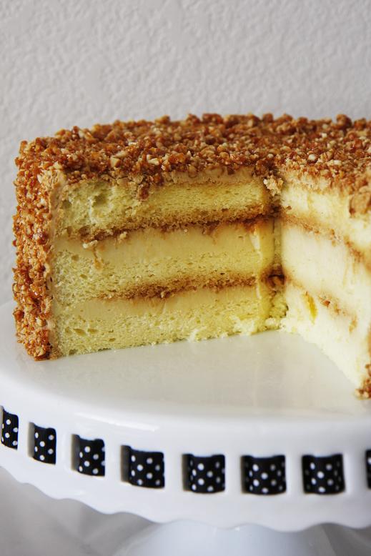 Gourmet Baking: Mocha Nougatine Cake