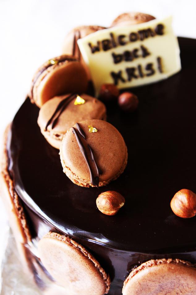Gourmet Baking: A Welcoming-Back Cake: Chocolate and Hazelnut Mousse Cake