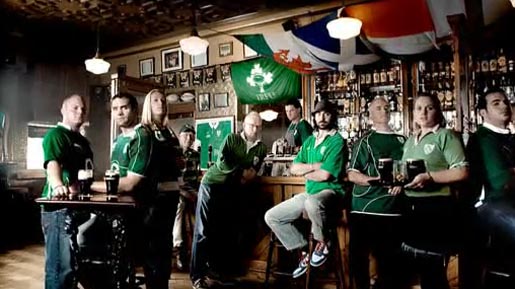 Guinness ad celebrates the Irish rugby and its fans in time for the RBS ...