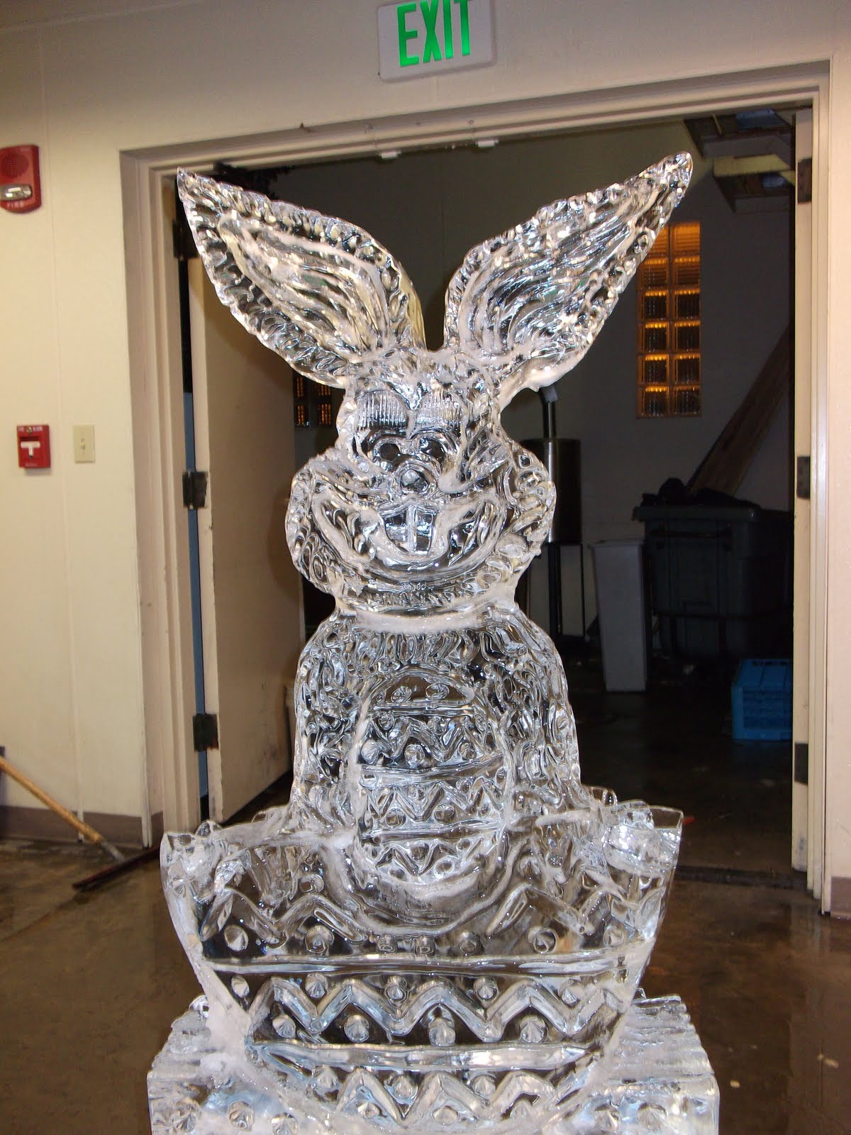 Chef Perry Kenney: Easter Ice Carving