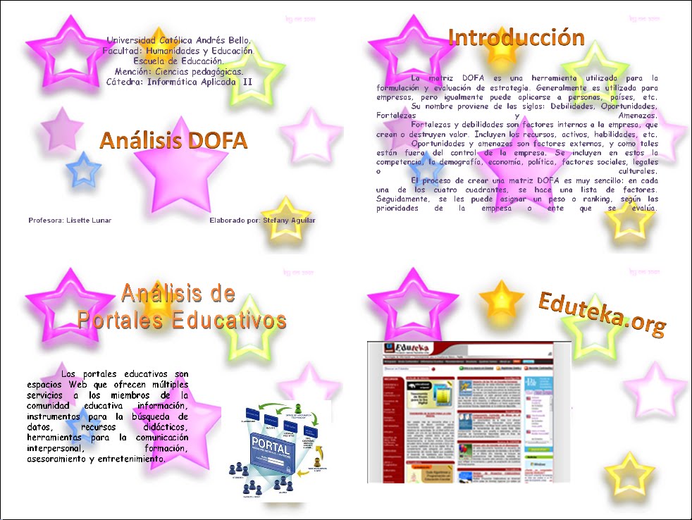 Stefany_UCAB: Analisis DOFA