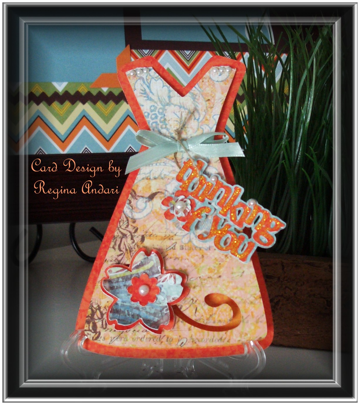 WORKIN' OUT THE INKS: GYPSY DRESS CARD