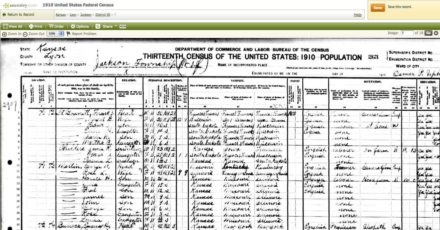 Saint-Bonnet Family History: James Reed Childers