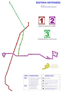 Colecciones D´ Todo: Hoy inician obras del Metrobùs de la Nueva Linea 3