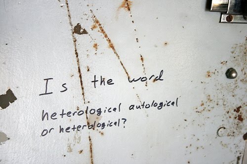 Heterological / Autological - Grelling–Nelson paradox