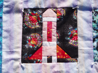 I Love Baby Quilts!: Space Rocket Quilt